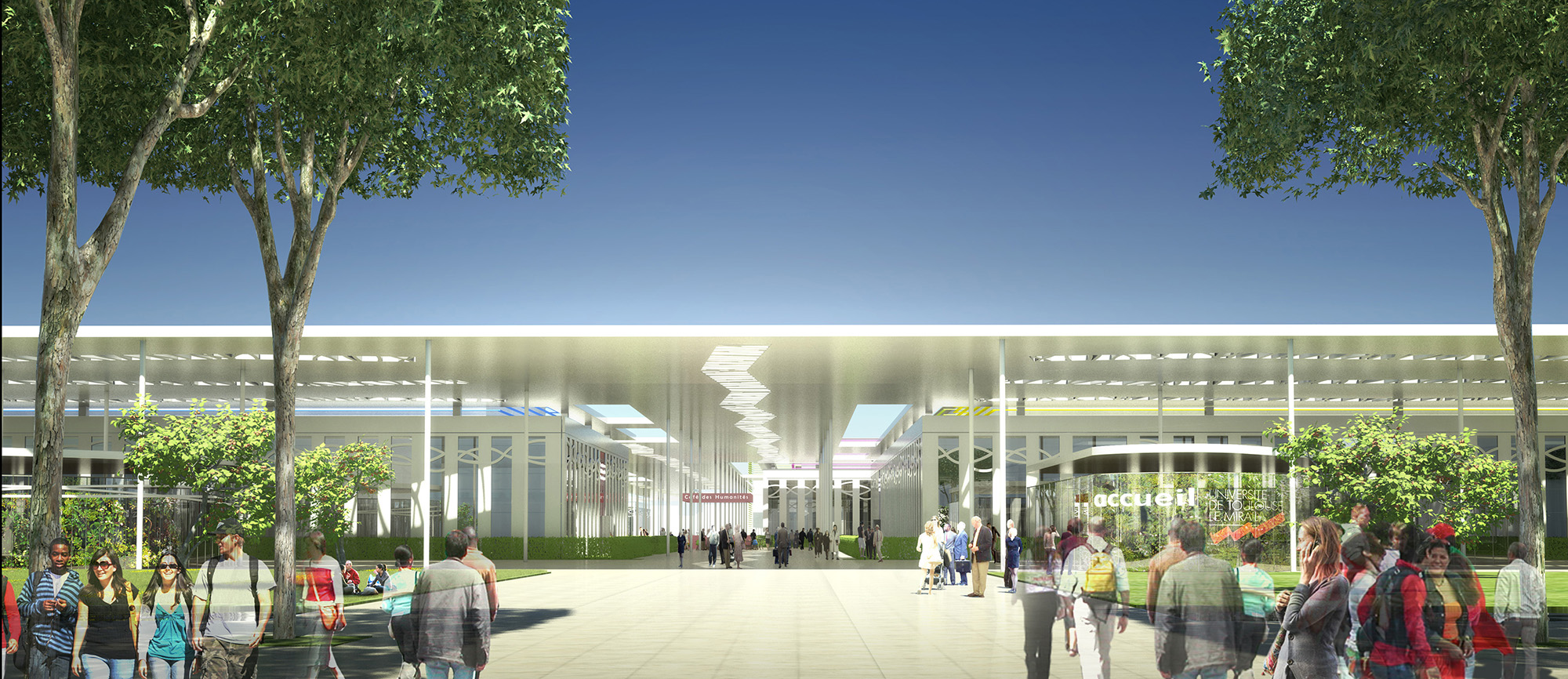 université toulouse mirail / Valode et Pistre architectes @ LAcellule3D