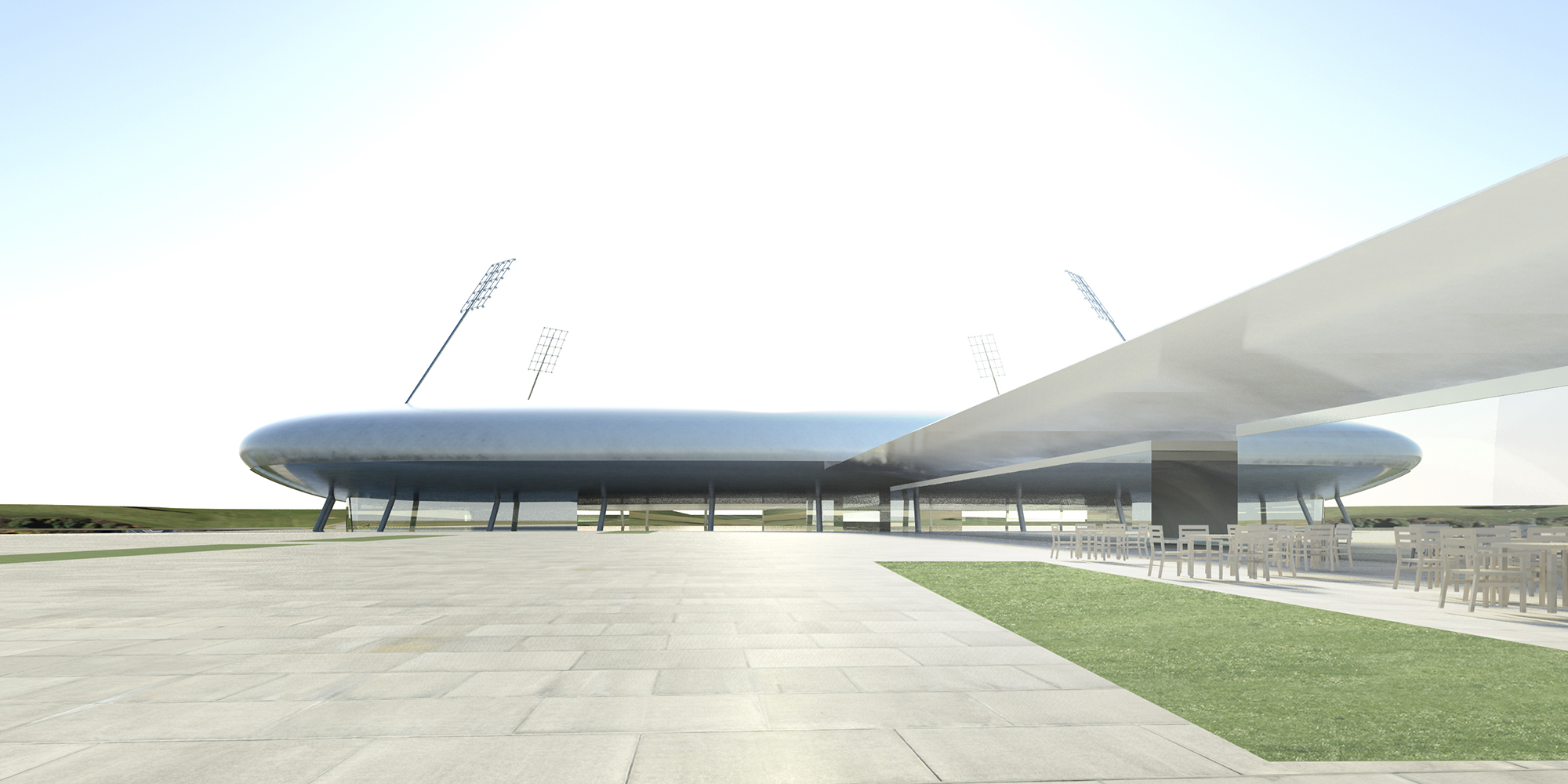 stade livange / Valode et Pistre architectes @ LAcellule3D